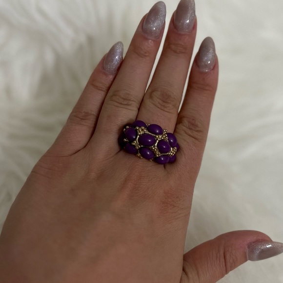 Jewelry | Purple Gold Ring | Poshmark